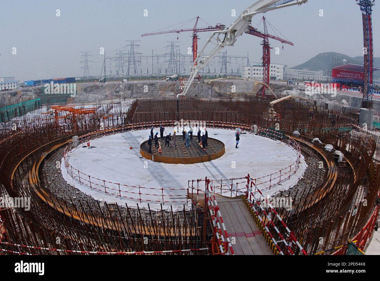 This photos released by China's official Xinhua news agency and taken ...