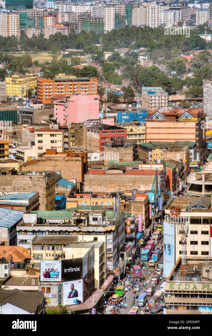 Nairobi Landmarks, Kenya Stock Photo - Alamy