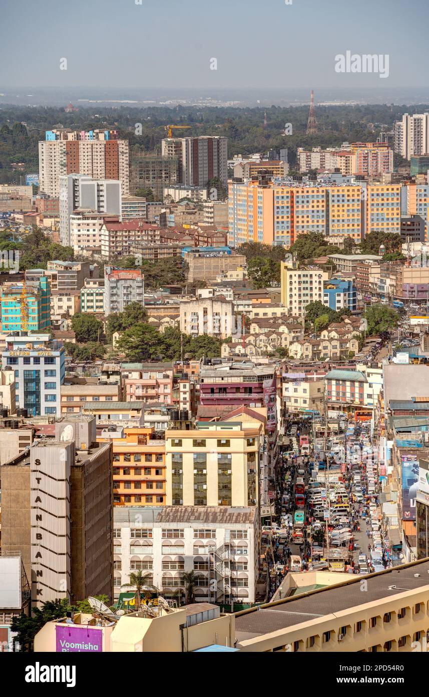 Nairobi Landmarks, Kenya Stock Photo - Alamy