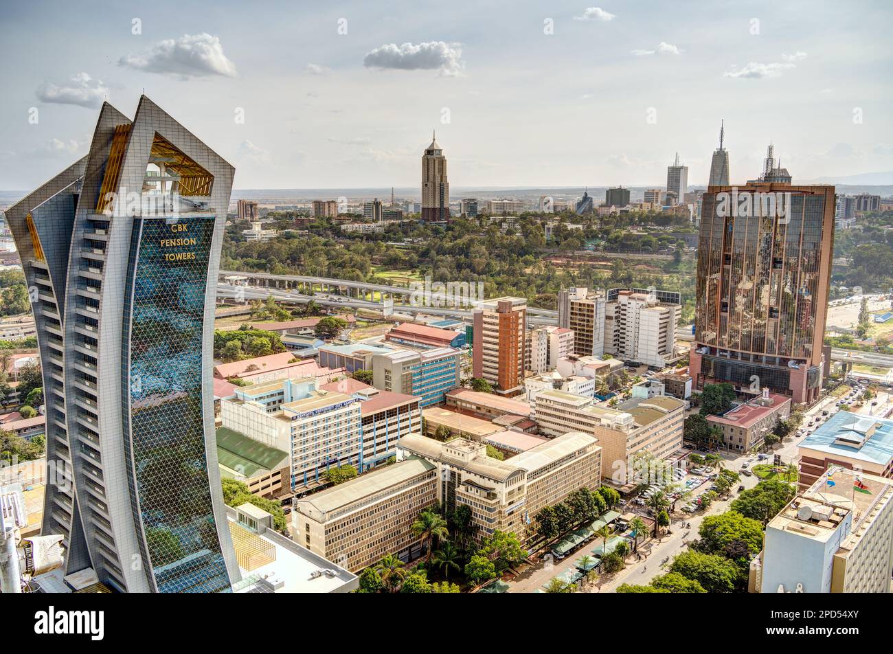 Nairobi Landmarks, Kenya Stock Photo - Alamy
