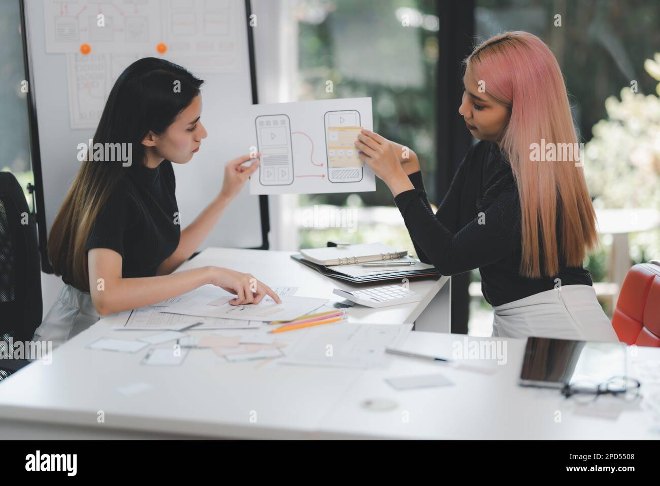 User experience user interface concept, ux ui Graphic designer creative ...