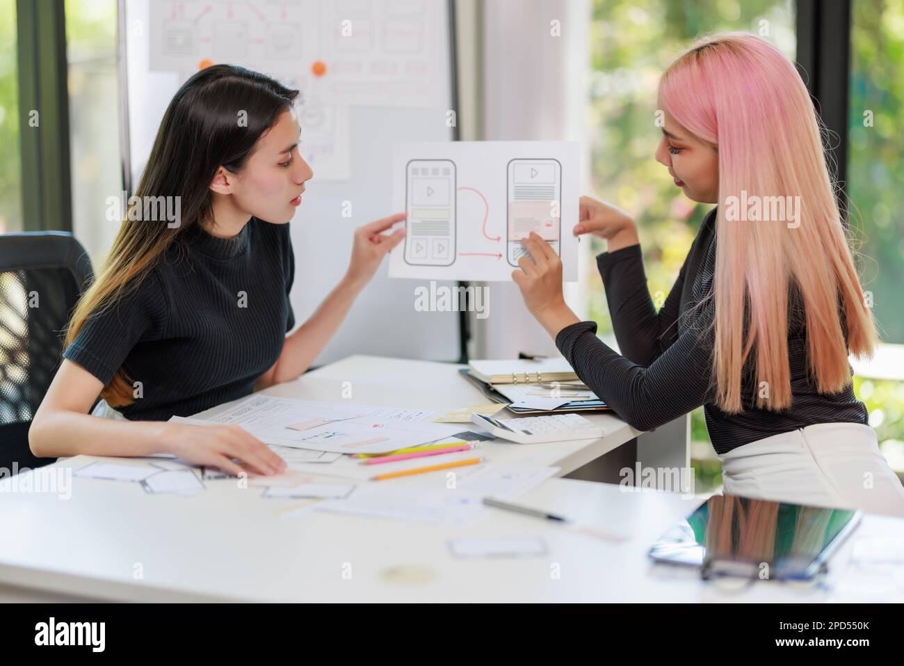 User experience user interface concept, ux ui Graphic designer creative ...