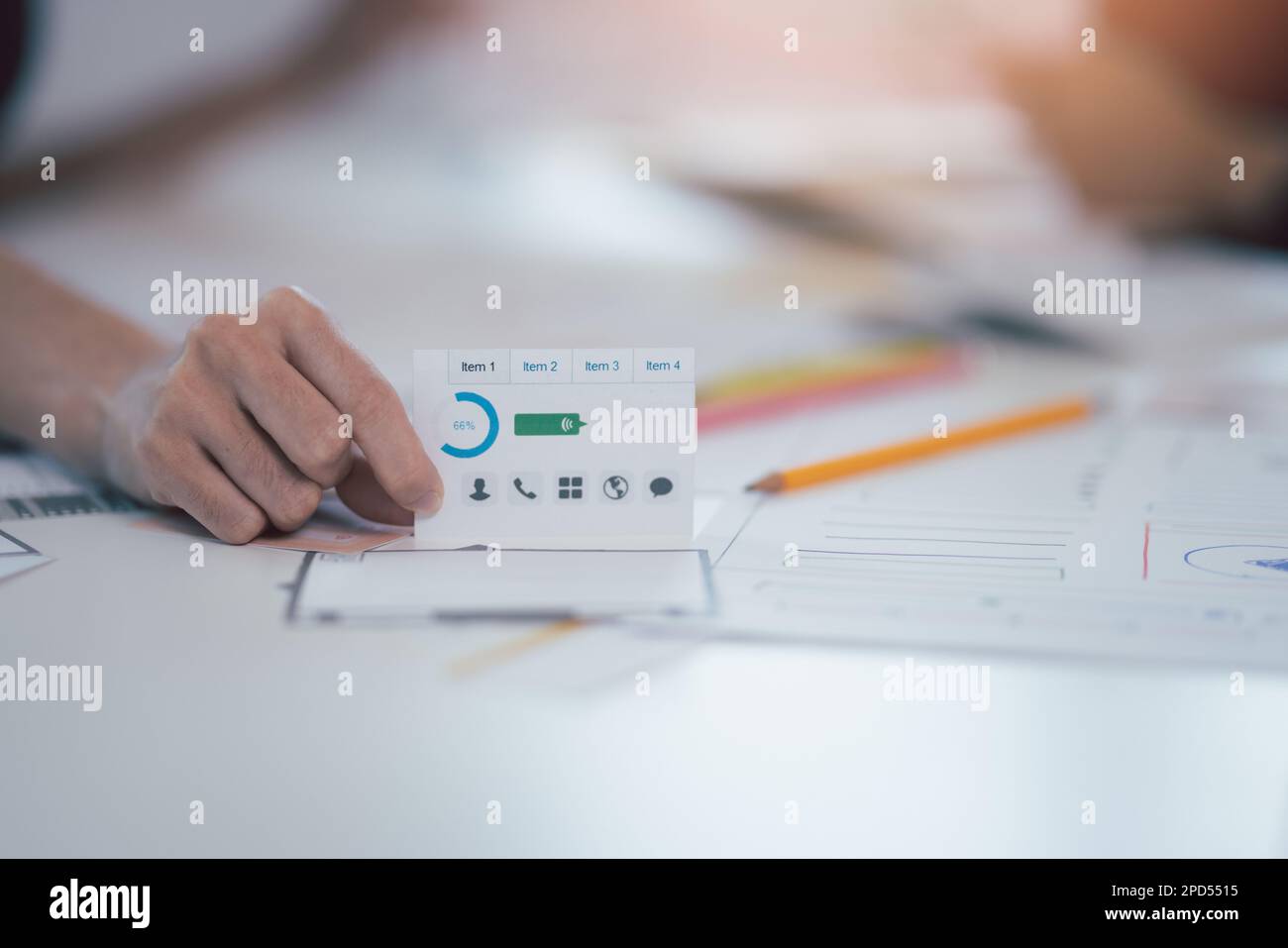 User experience user interface concept, ux ui Graphic designer creative ...