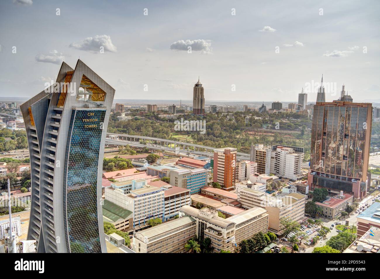 Nairobi Landmarks, Kenya Stock Photo - Alamy
