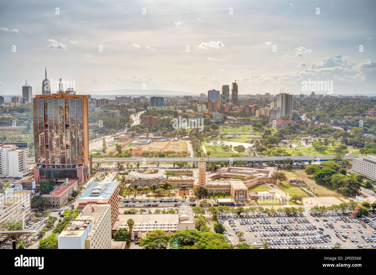 Nairobi Landmarks, Kenya Stock Photo - Alamy