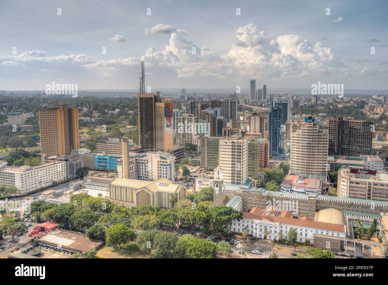 Nairobi Landmarks, Kenya Stock Photo - Alamy