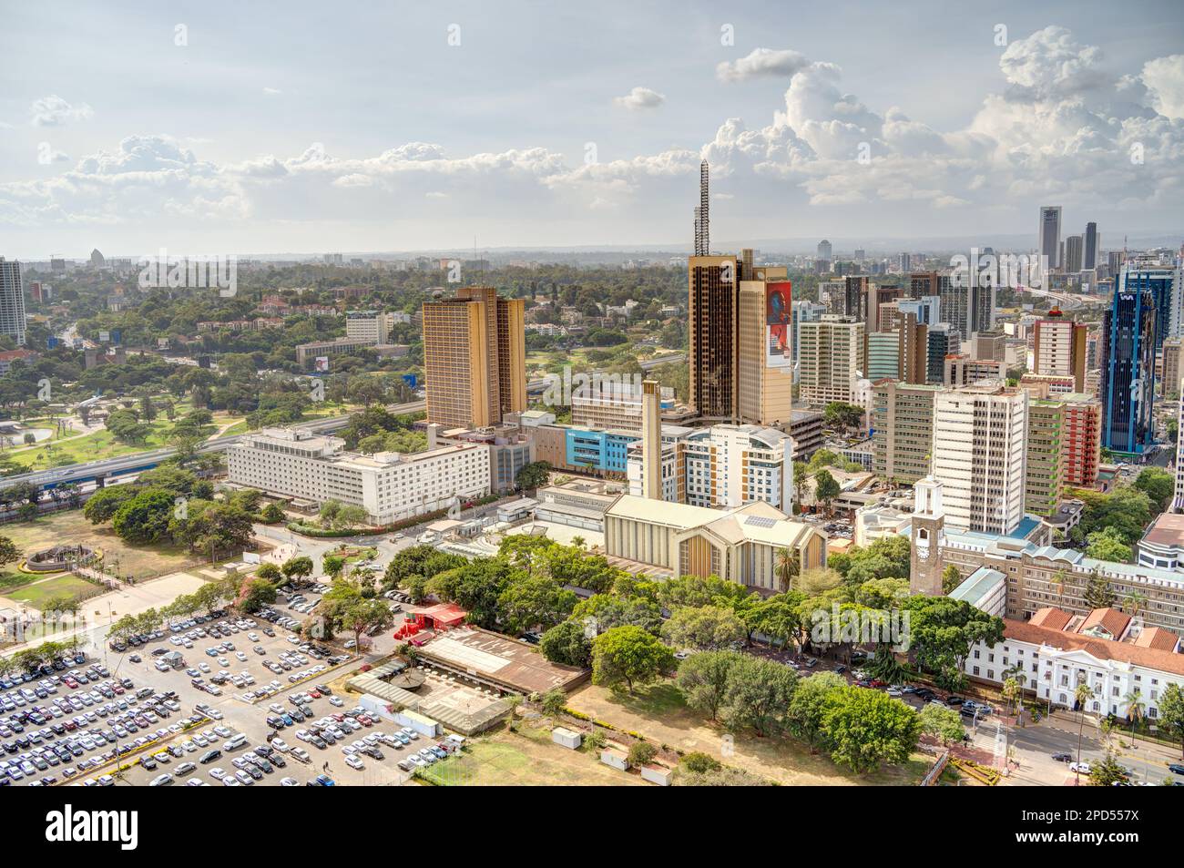 Nairobi Landmarks, Kenya Stock Photo - Alamy