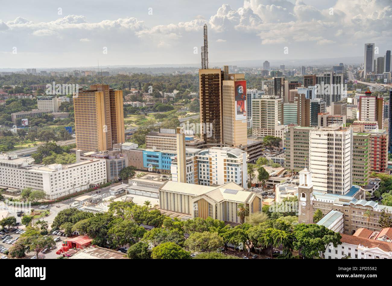 Nairobi Landmarks, Kenya Stock Photo - Alamy