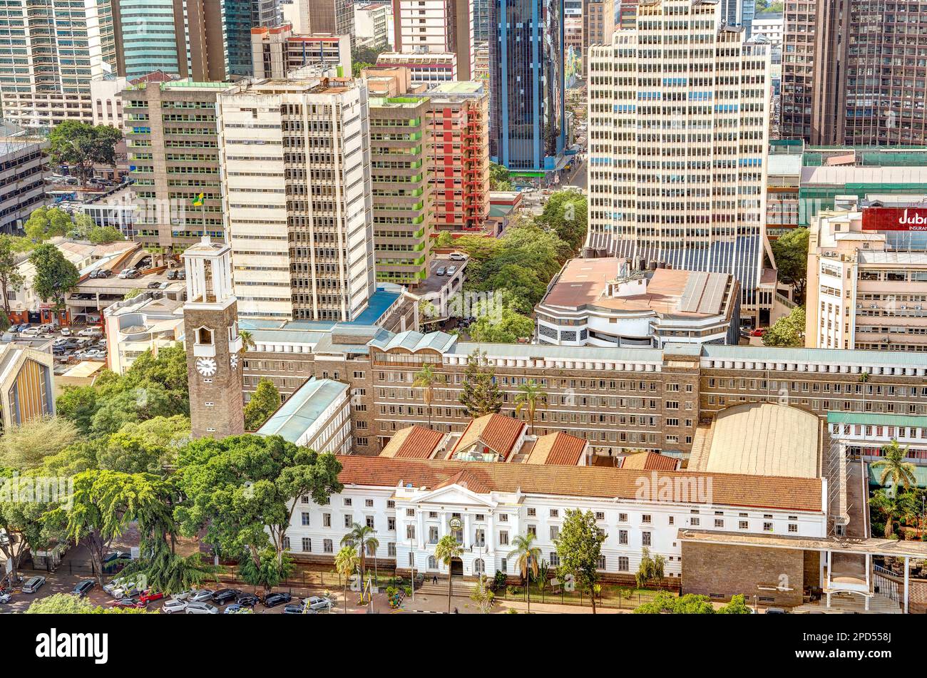 Nairobi Landmarks, Kenya Stock Photo - Alamy