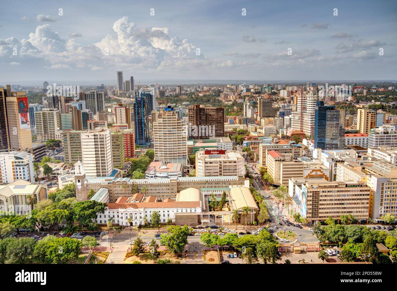 Nairobi Landmarks, Kenya Stock Photo - Alamy