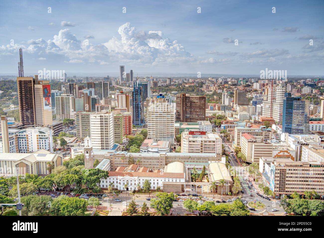 Nairobi Landmarks, Kenya Stock Photo - Alamy