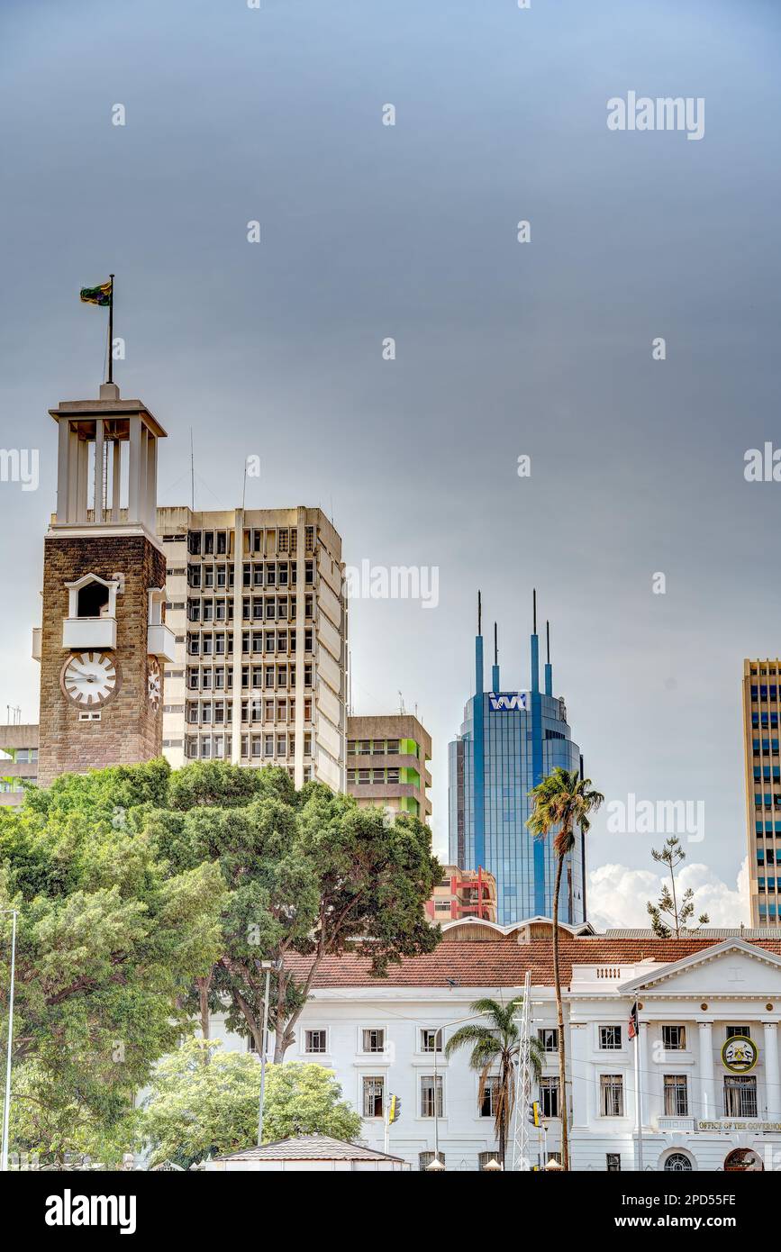 Nairobi Landmarks, Kenya Stock Photo - Alamy