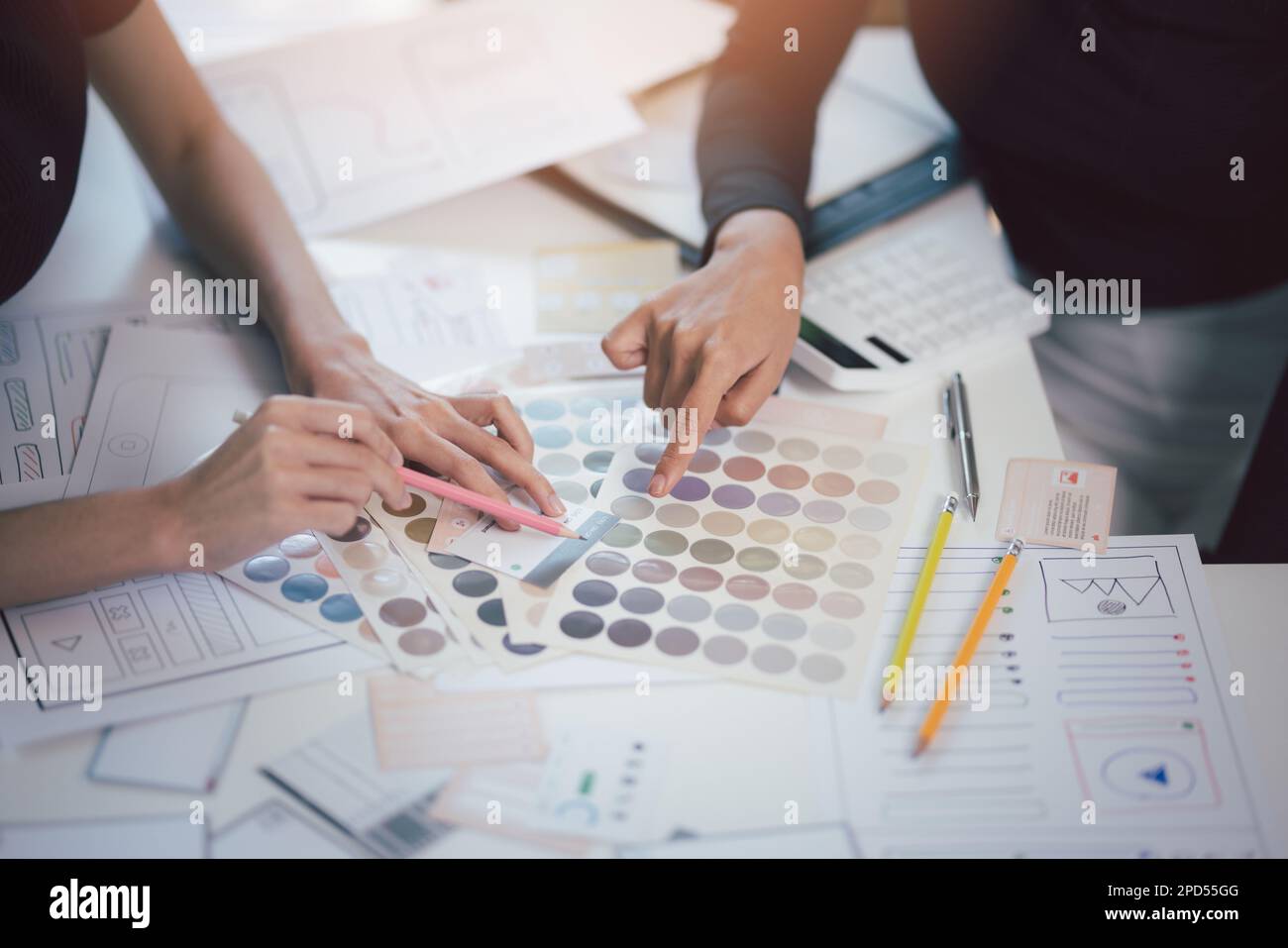 User experience user interface concept, ux ui Graphic designer creative ...