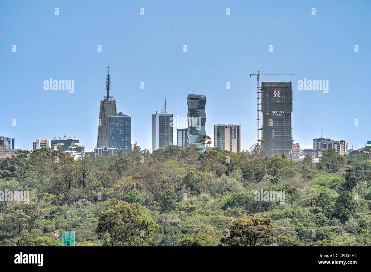 Nairobi Landmarks, Kenya Stock Photo - Alamy