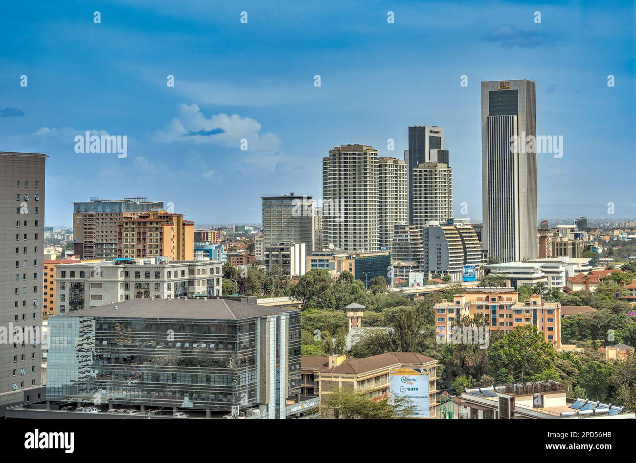Nairobi Landmarks, Kenya Stock Photo - Alamy