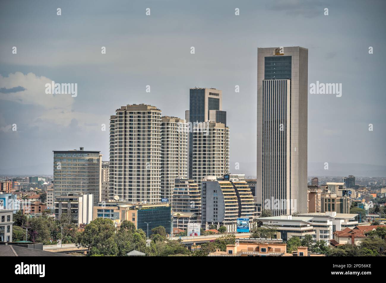 Nairobi Landmarks, Kenya Stock Photo - Alamy