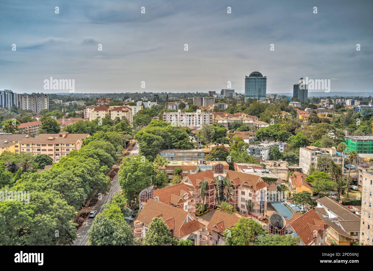 Nairobi Landmarks, Kenya Stock Photo - Alamy
