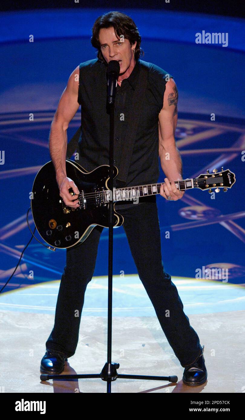 Actor and musician Rick Springfield performs a medley of his greatest ...