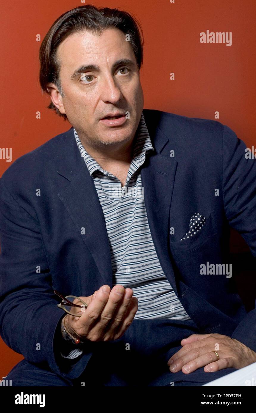 Cuban born actor Andy Garcia speaks about his new film "The Lost City ...