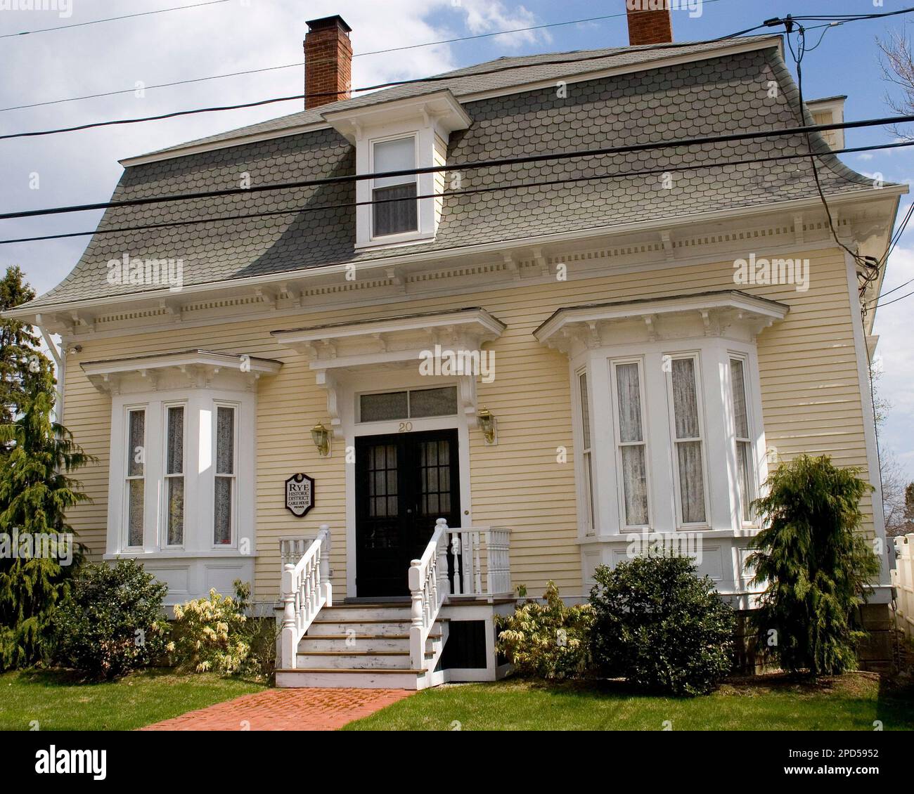 The cable house which was the original ending point for the first Trans ...