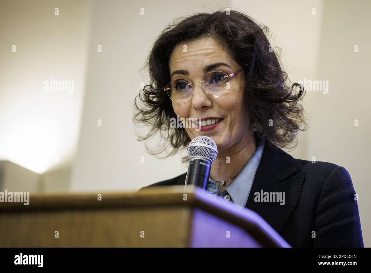 Foreign minister Hadja Lahbib attends the Consular Conference 2023 ...