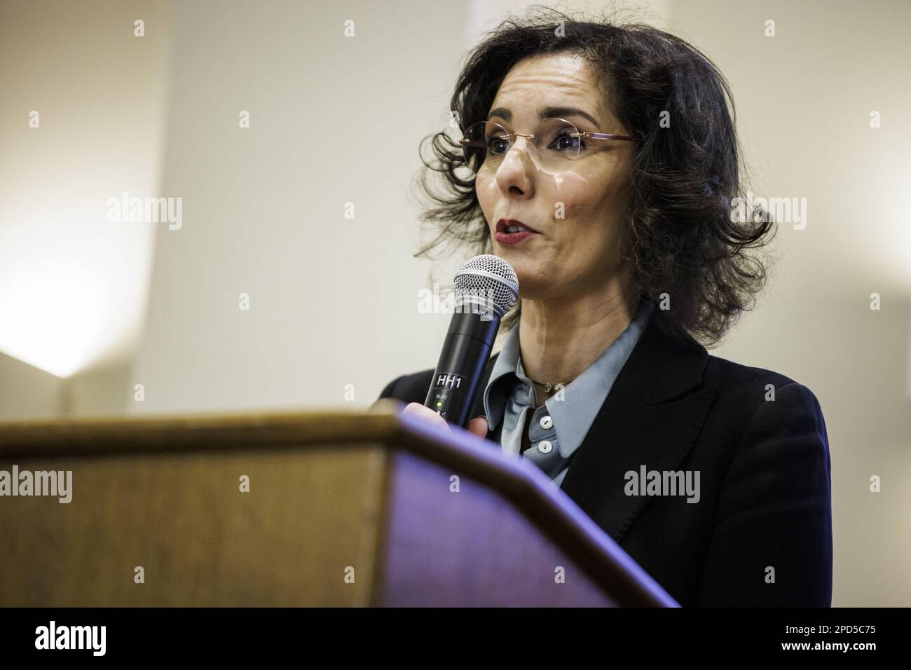 Foreign minister Hadja Lahbib attends the Consular Conference 2023 ...