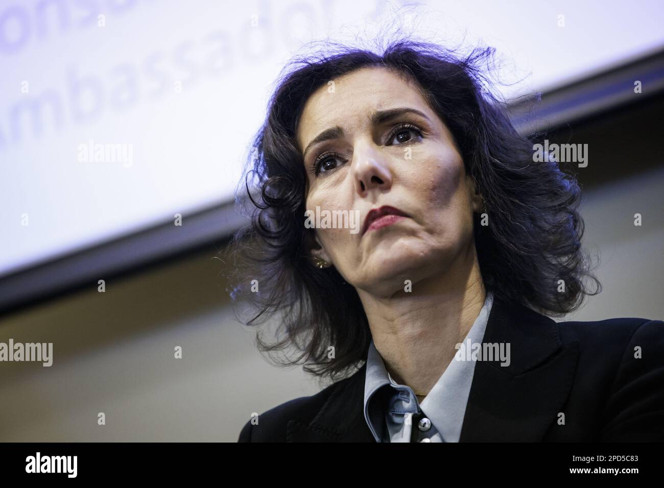 Foreign minister Hadja Lahbib attends the Consular Conference 2023 ...