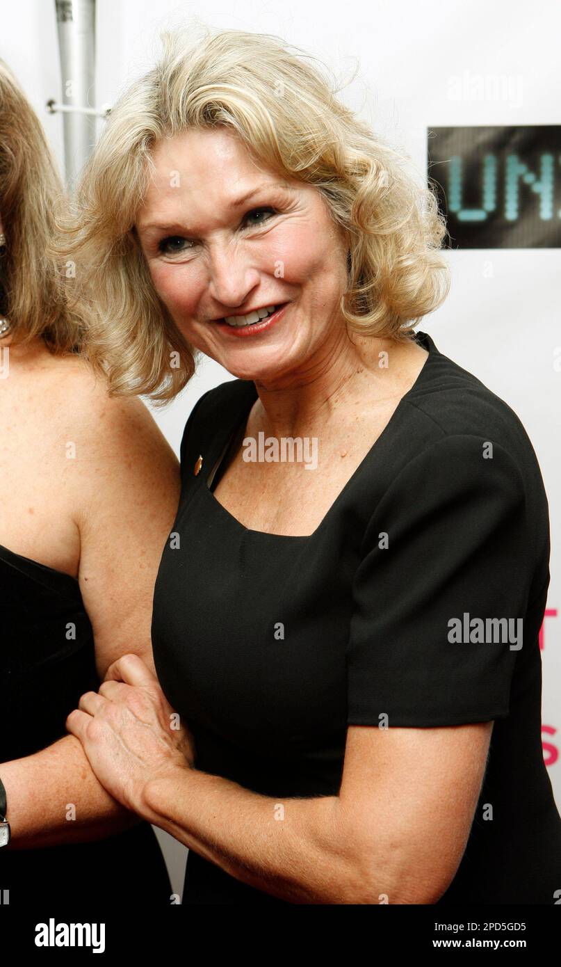 Alice Hoglan is pictured during arrivals for the world premiere of the ...
