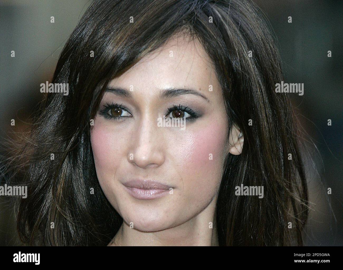 Hong Kong actress Maggie Q arrives for the London premiere of Mission ...