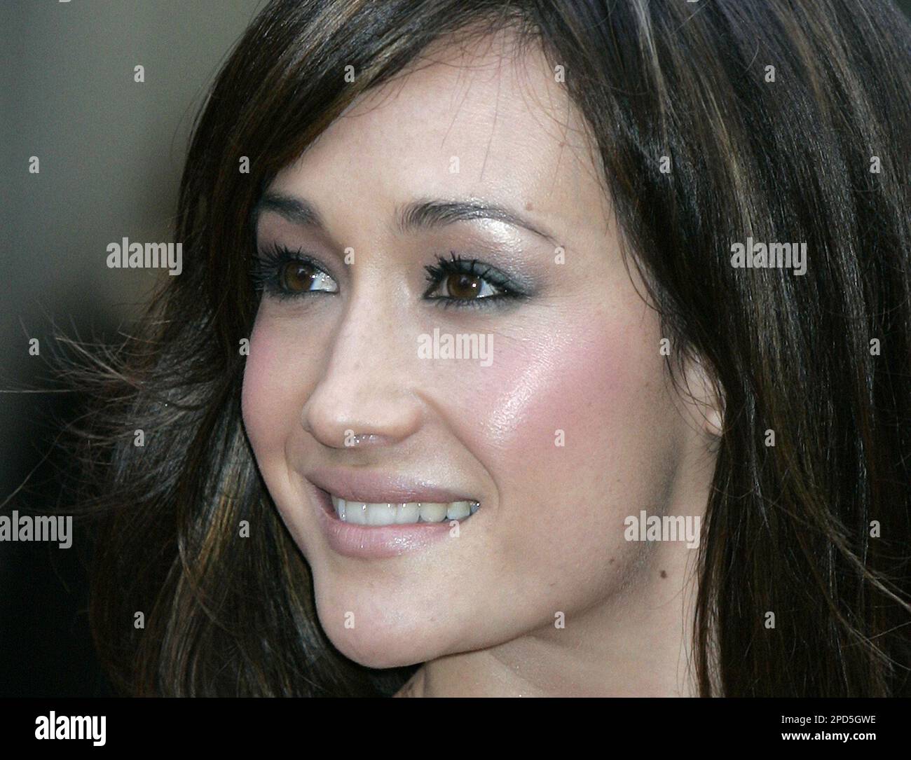 Hong Kong actress Maggie Q arrives for the London premiere of Mission ...