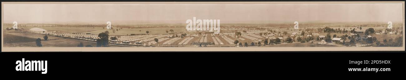 Peace reunion camp of the Blue and Gray, 50th anniversary Battle of ...