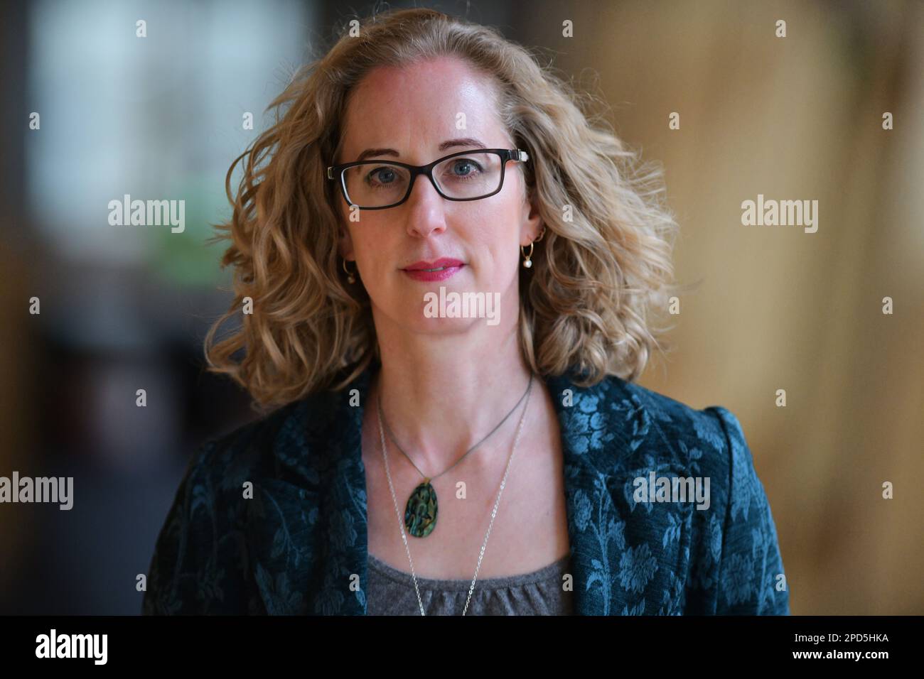 Edinburgh Scotland, UK 14 March 2023. Lorna Slater Scottish Green Party ...