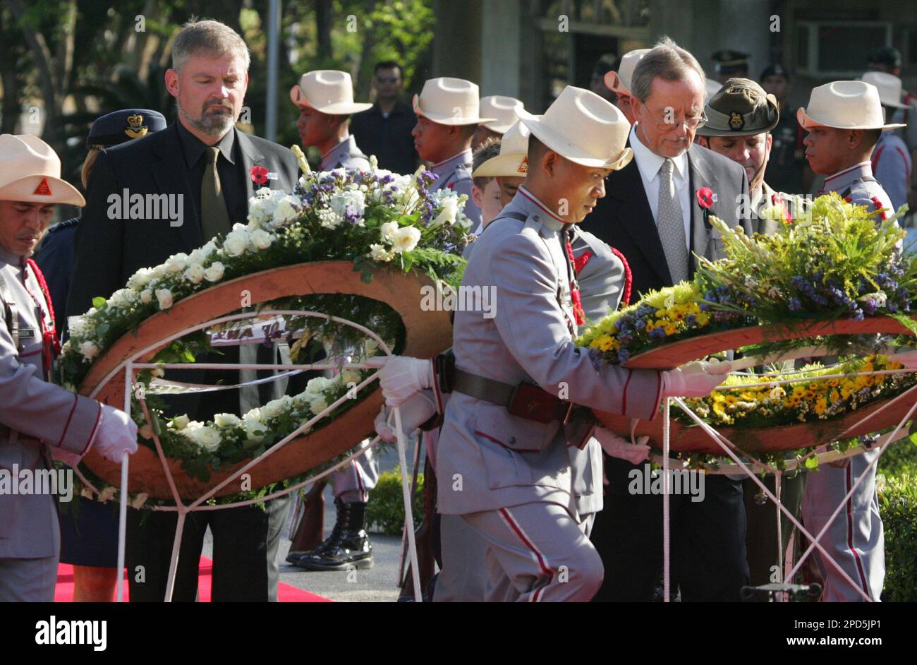 Australian Ambassador to the Philippines Tony Hely, third from right ...
