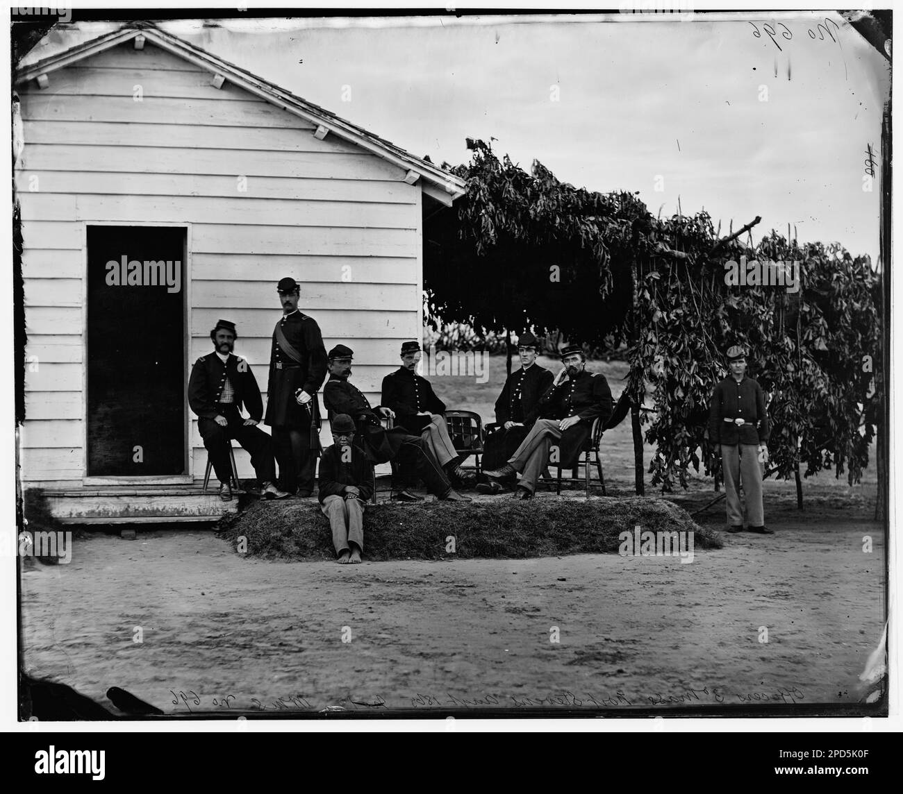Washington, District of Columbia. Officers of 3d Regiment Massachusetts ...