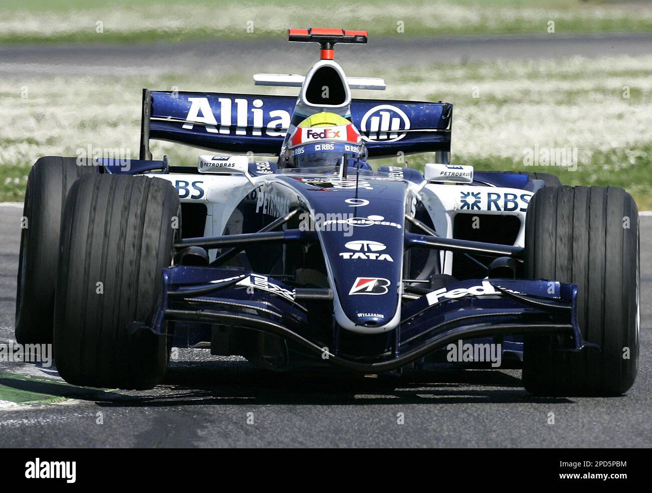 Australia's Mark Webber steers his Williams on his way to the sixth ...