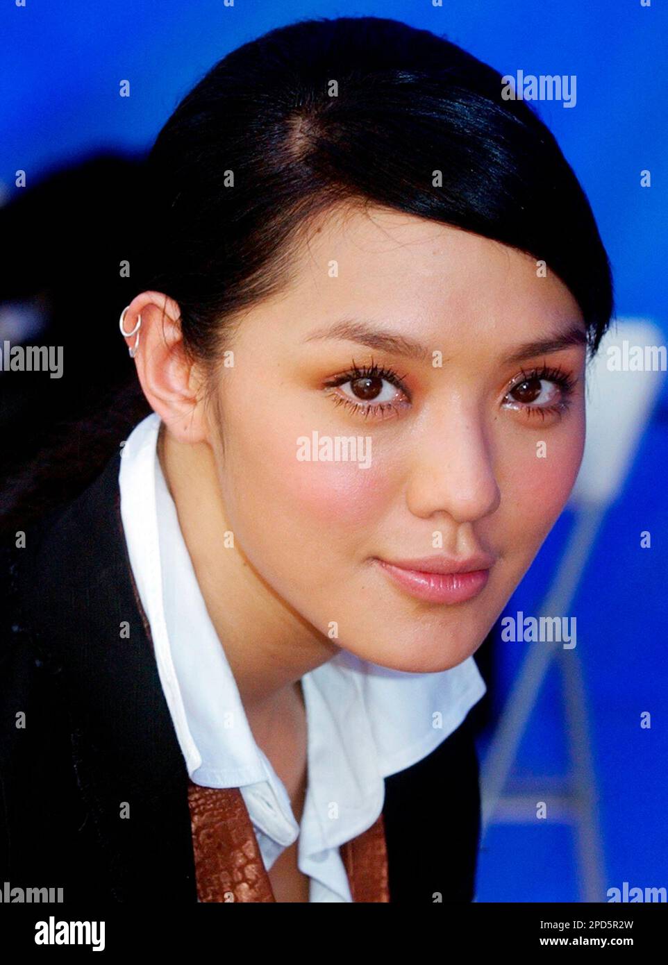 Hong Kong pop star Ella Kung appears at a promotional event in Hong ...