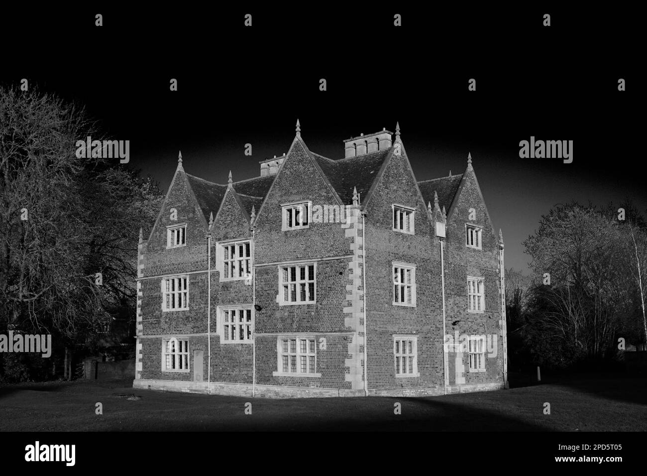 The Red Hall, Bourne town; Lincolnshire; England; UK Stock Photo - Alamy