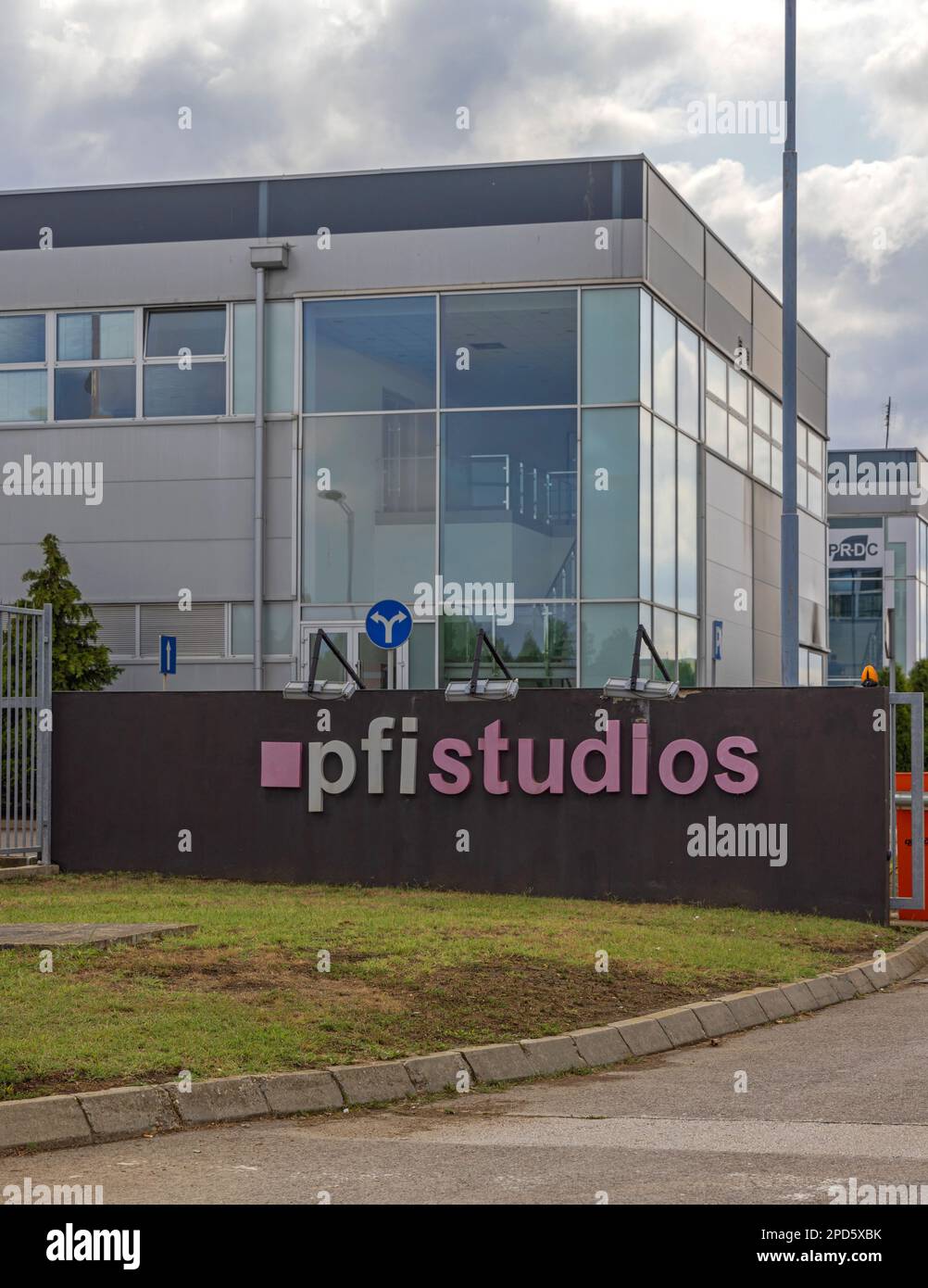 Simanovci, Serbia - August 22, 2022: Film Production Company Pfi ...