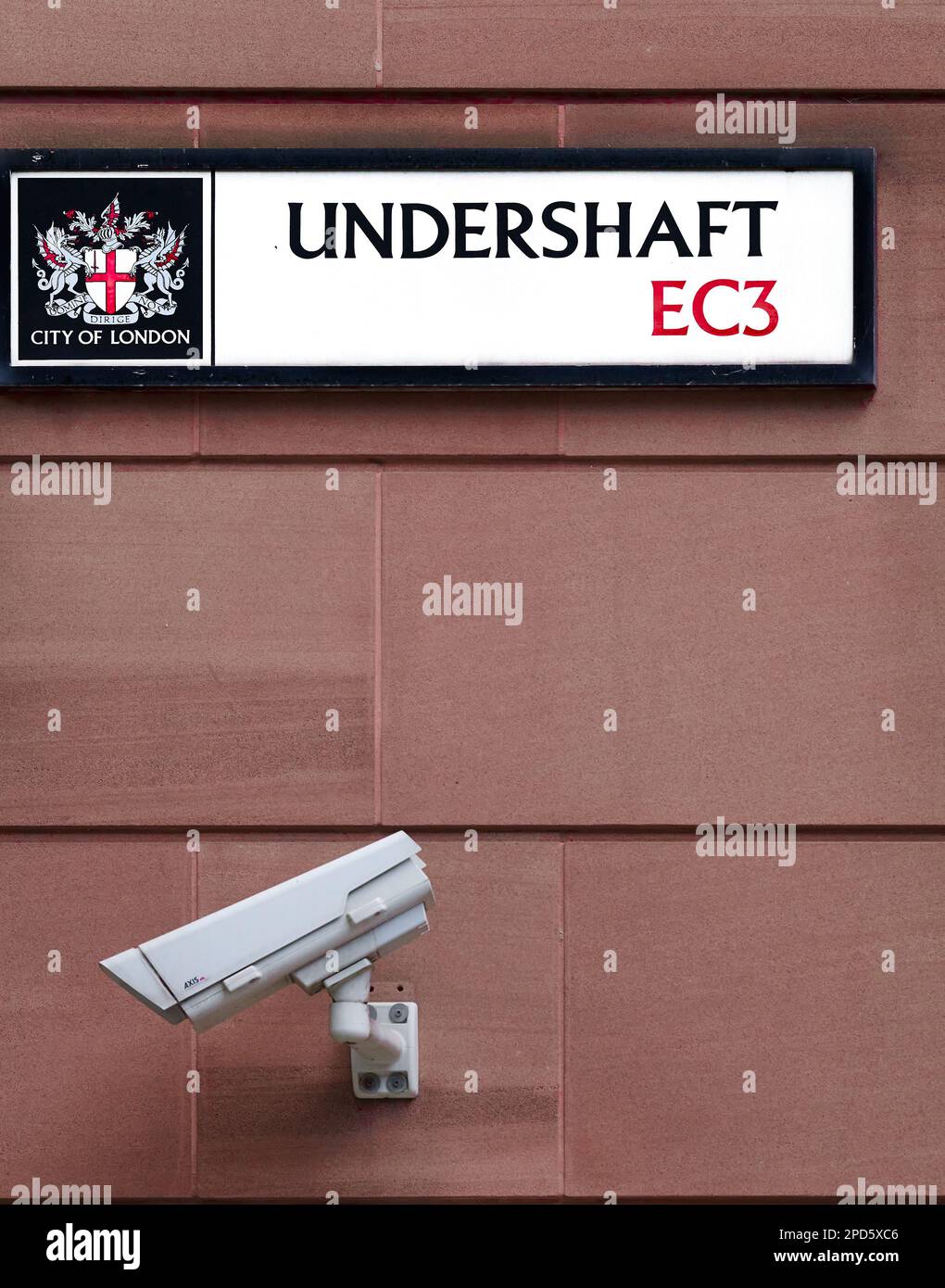 Street sign for Undershaft, London EC3, England Stock Photo - Alamy