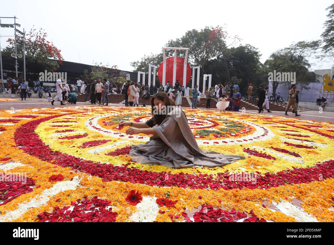 The nation paid tribute to the martyrs of the 1952 Language Movement at ...