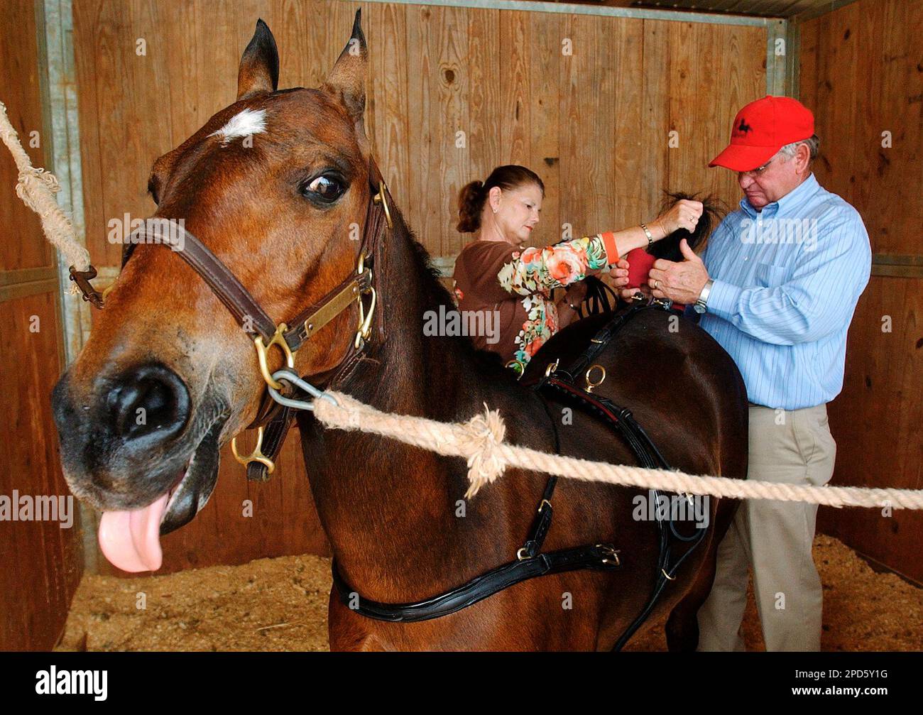 Sharon Chrisman and her husband Gab Chrisman, from Englewood, Tenn ...