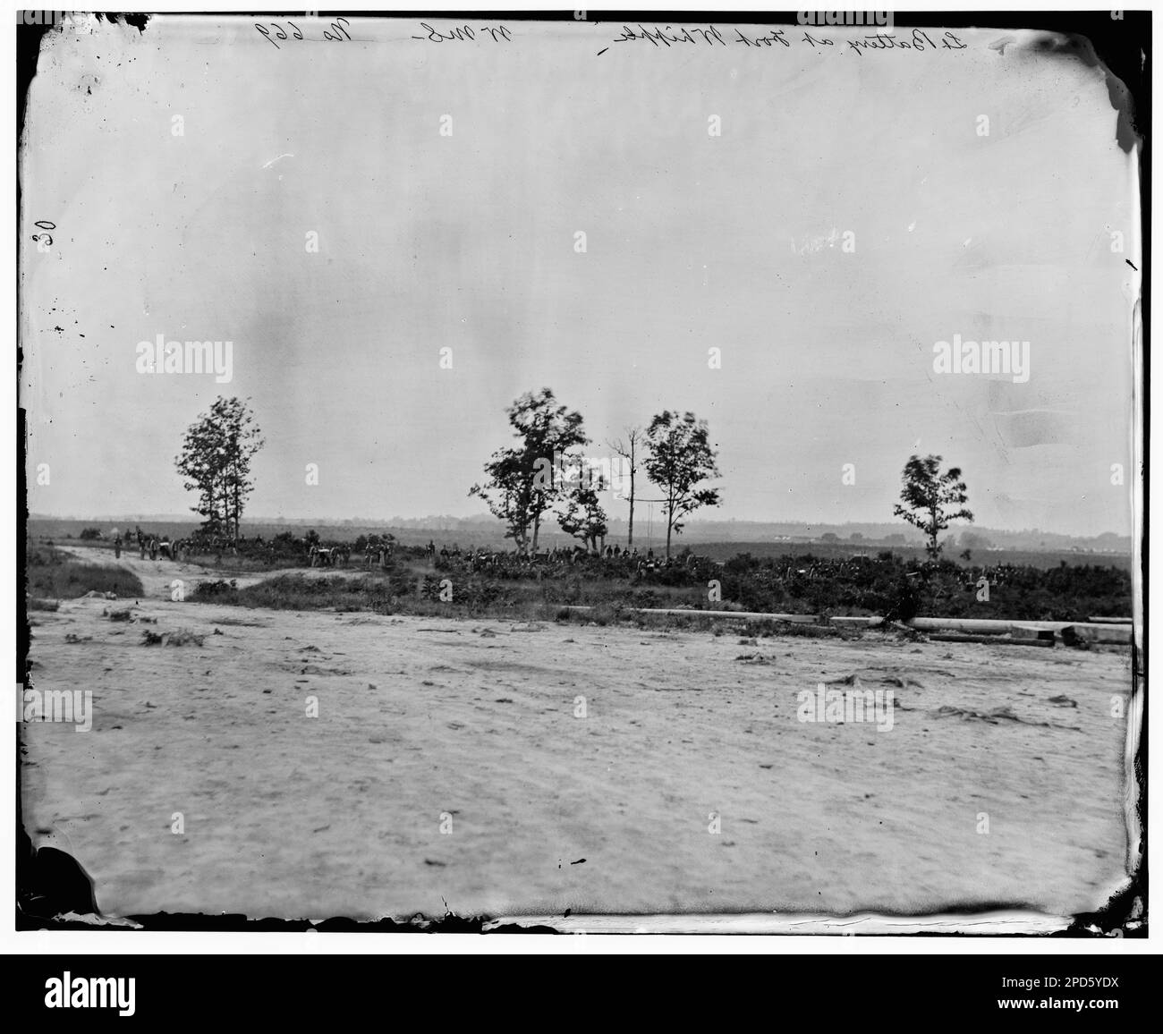 Arlington, Virginia. Light battery at Fort Whipple. Civil war ...