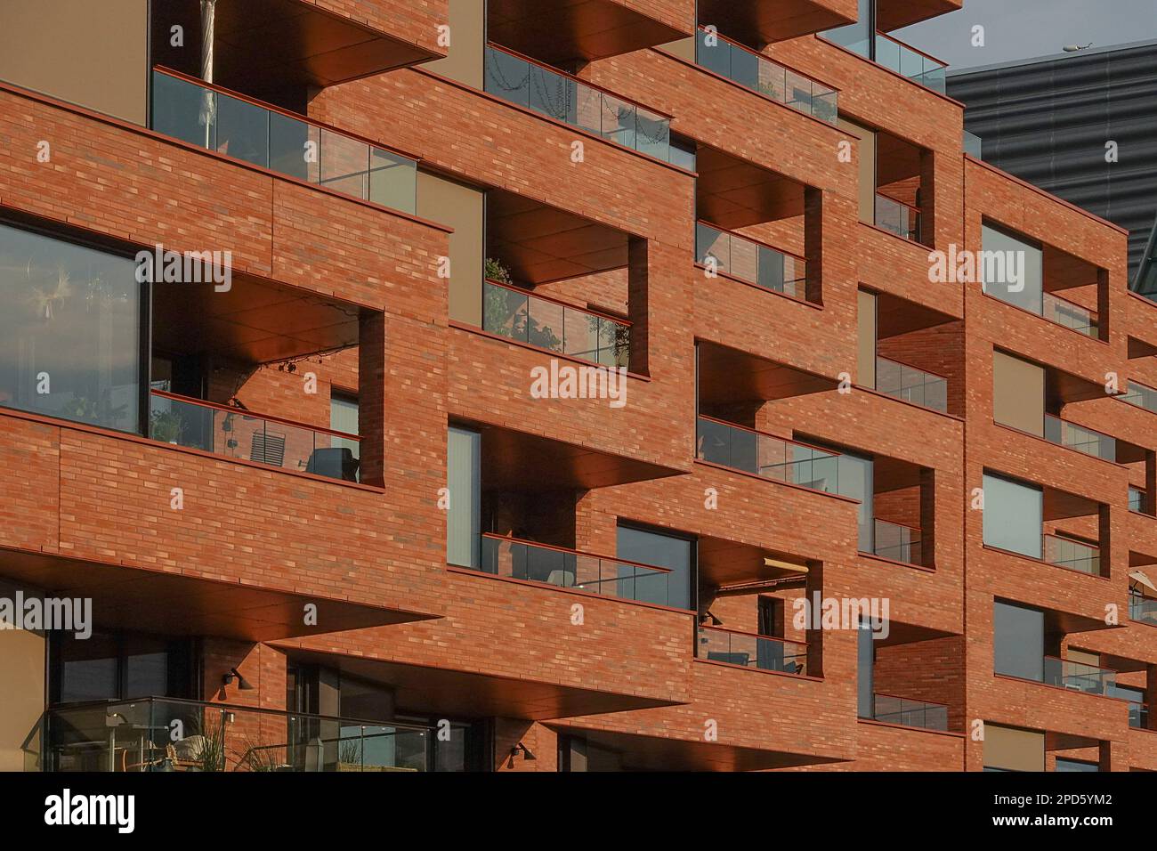 Norway, Oslo, Sorenga is a brand new neighborhood near the Oslo Fjord ...