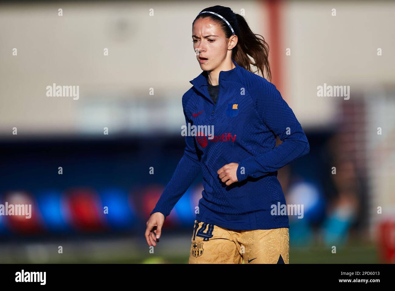 Aitana Bonmati of FC Barcelona warms up prior to the Liga F match ...