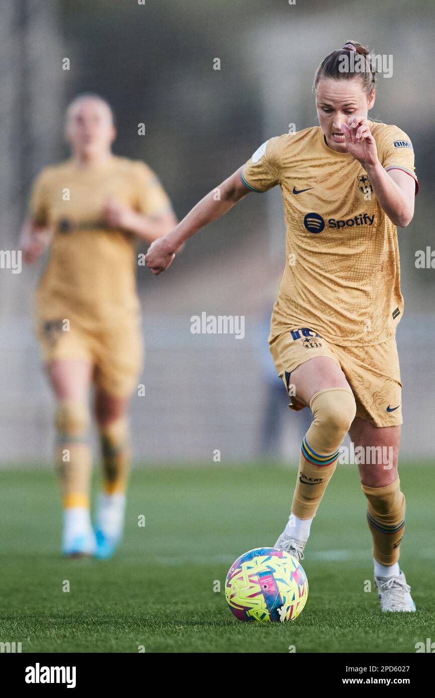 Caroline Graham Hansen of FC Barcelona in action during the Liga F ...