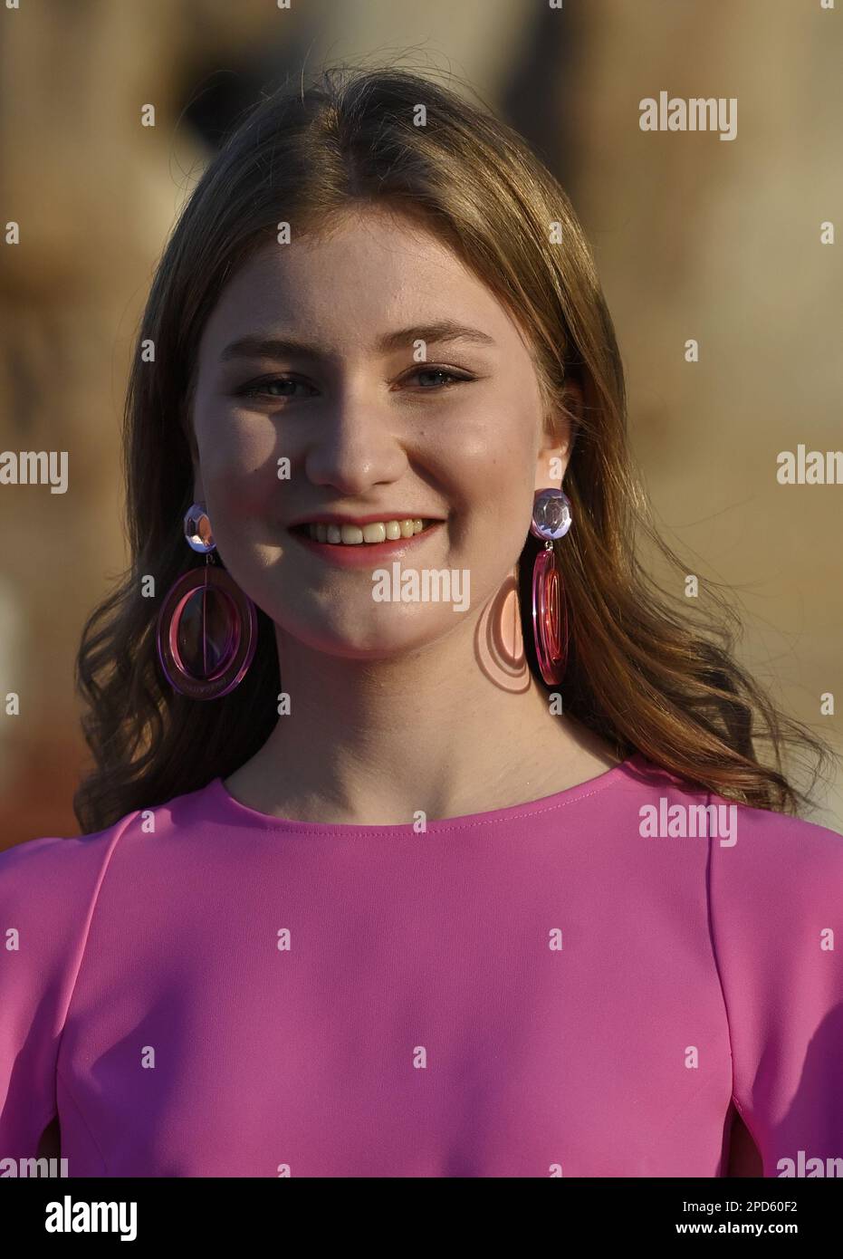 Cairo, Egypt, 14 March 2023, Crown Princess Elisabeth pictured at a ...