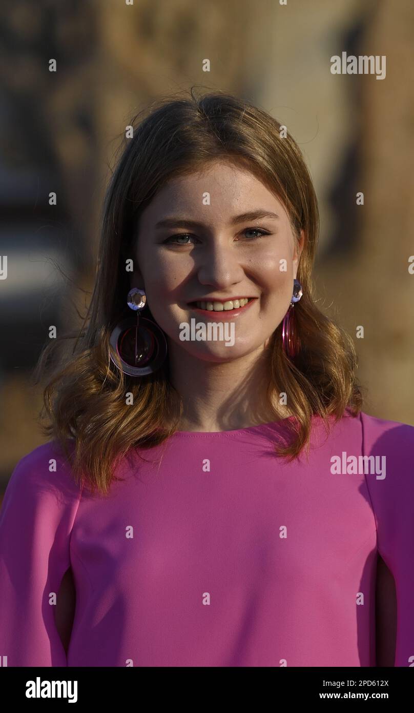 Cairo, Egypt, 14 March 2023, Crown Princess Elisabeth pictured at a ...