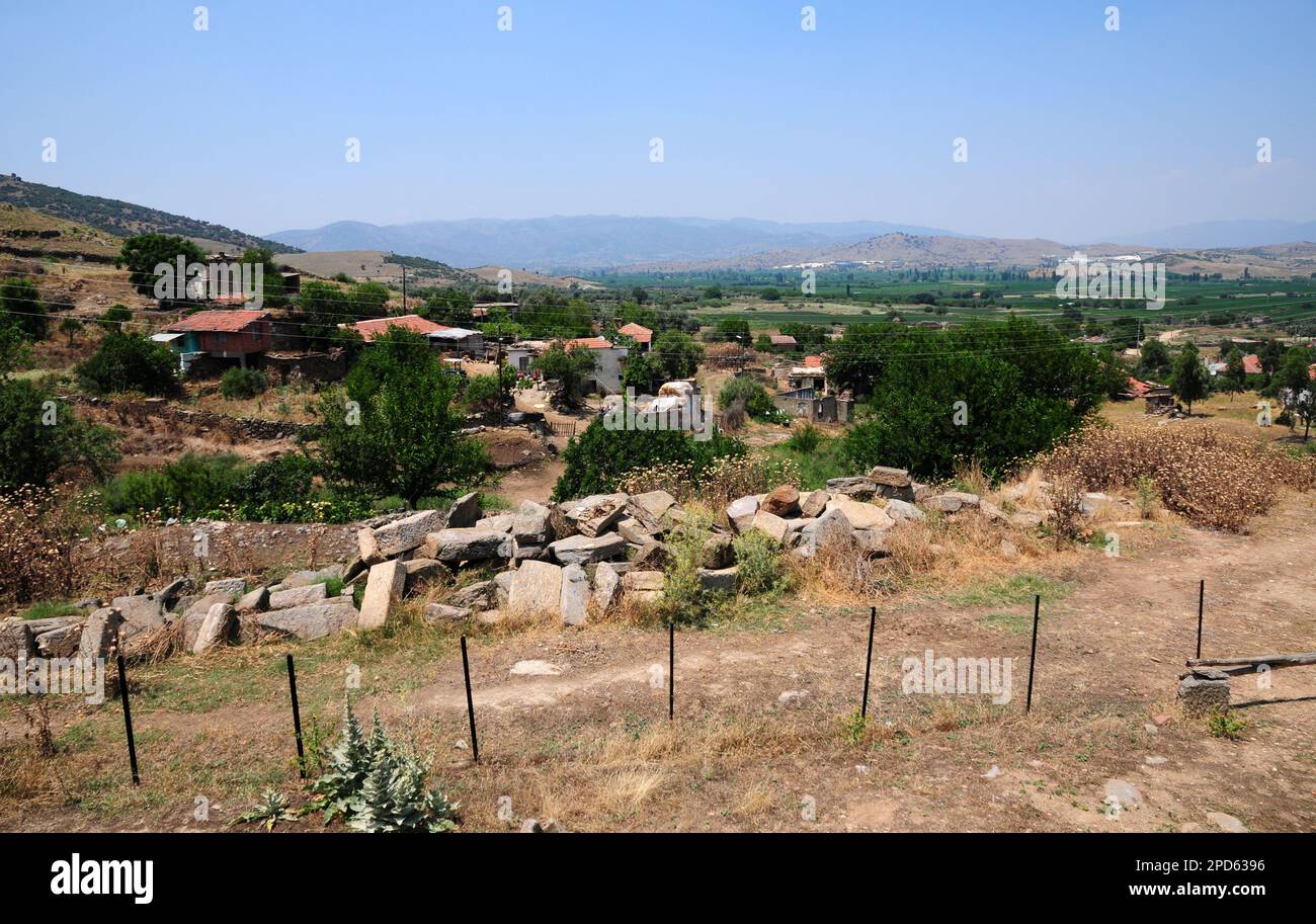 Old Turk Village - Aydin - TURKEY Stock Photo - Alamy