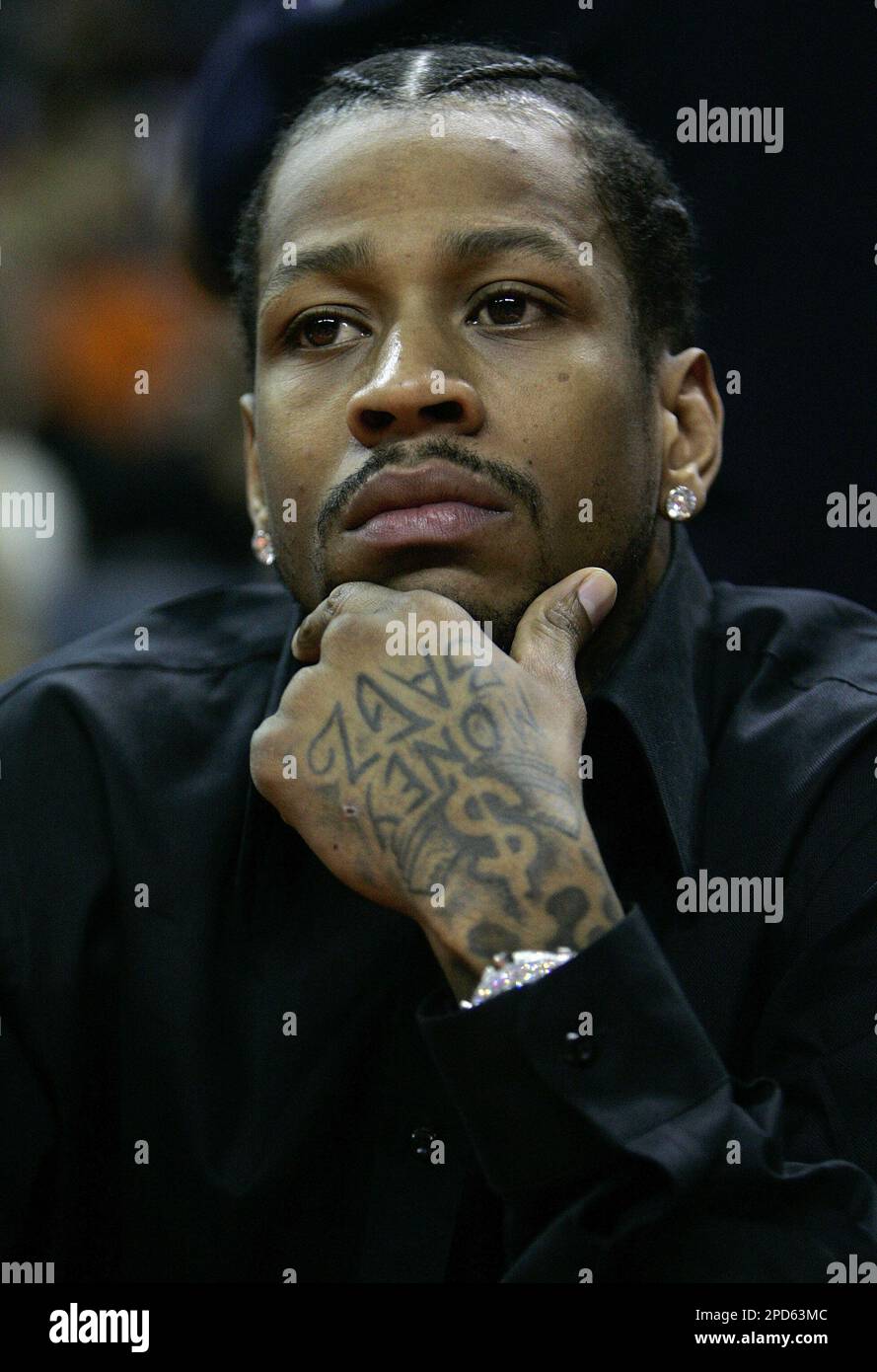 Allen Iverson Hand Tattoos
