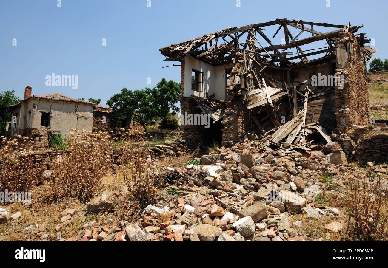 Old Turk Village - Aydin - TURKEY Stock Photo - Alamy